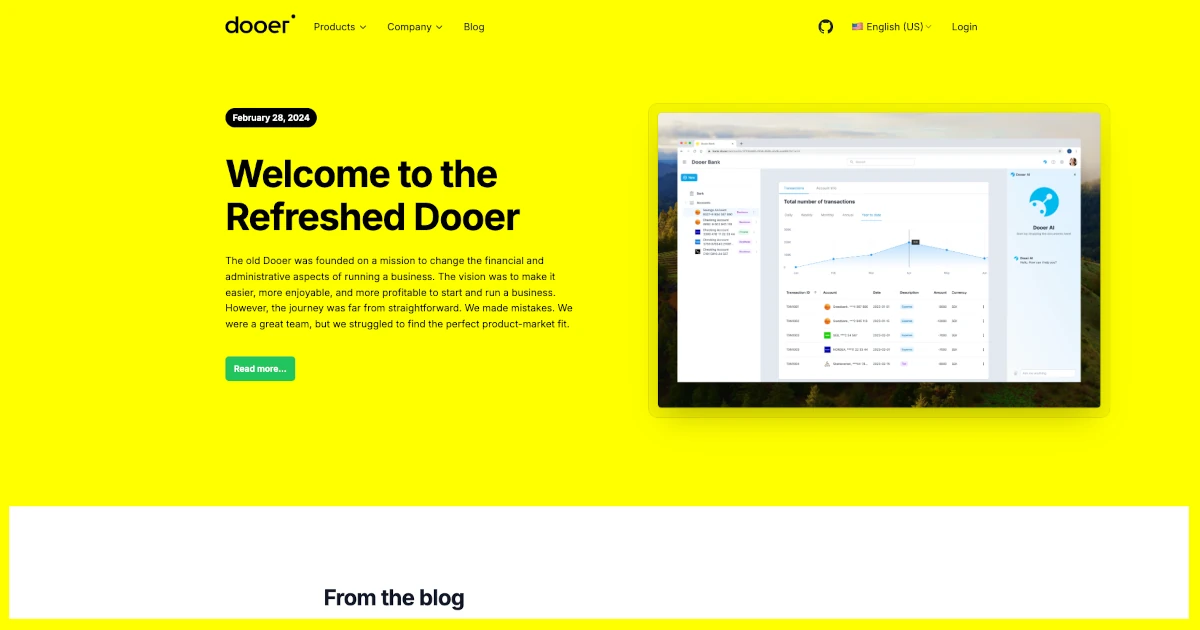 Dooer's Blog - Financial OS for your company and your team